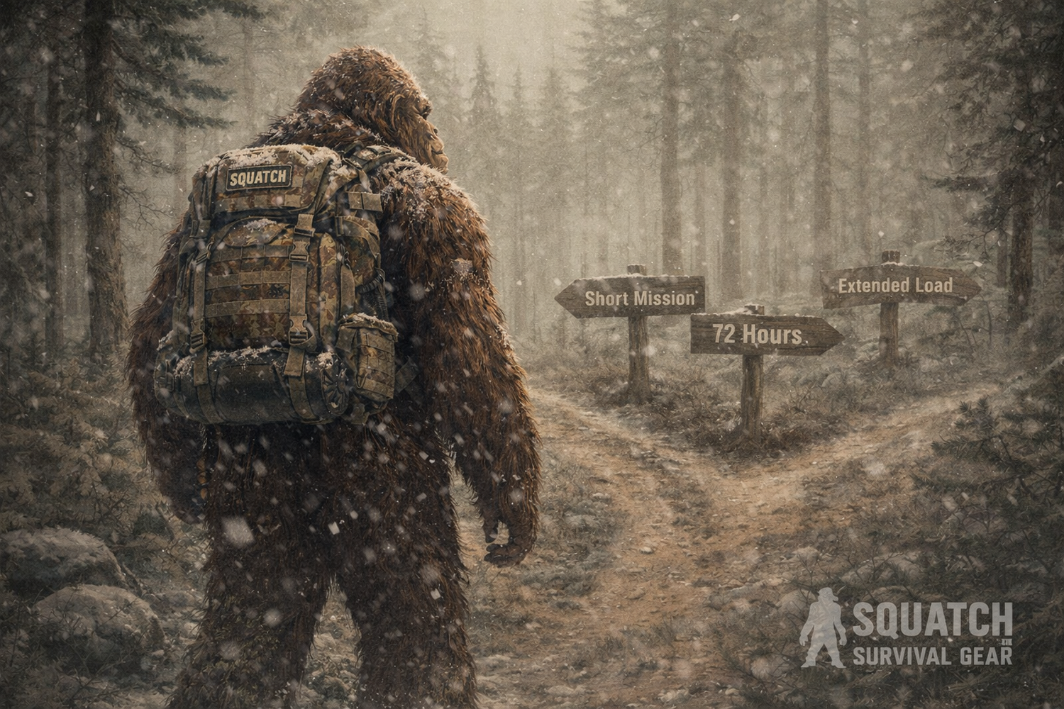 How to Choose the Right Pack Size for Your Mission – SquatchSurvivalGear